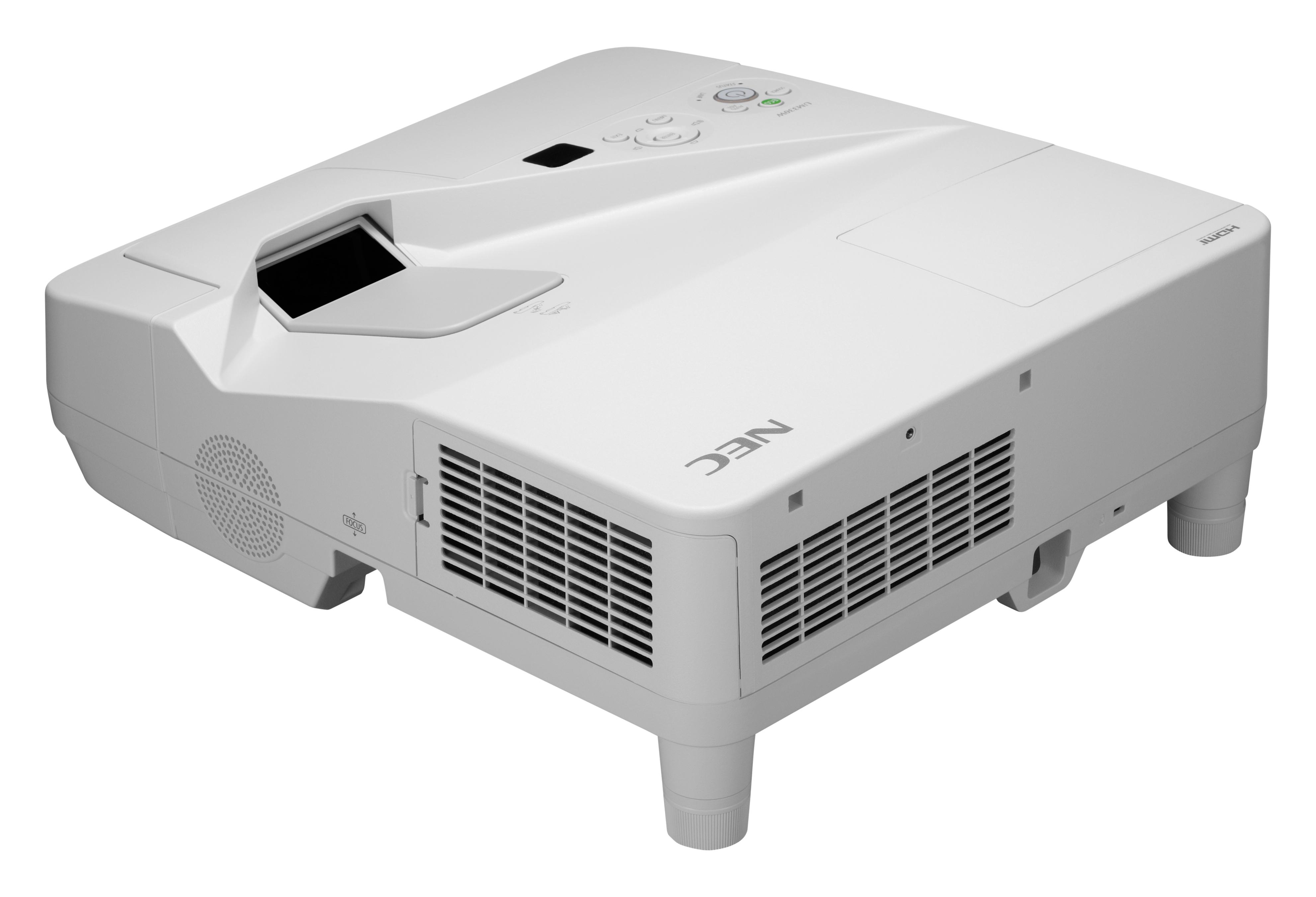 WITH NEC'S UM SERIES PROJECTORS, EVEN SMALL SPACES OFFER ROOM ENOUGH ...